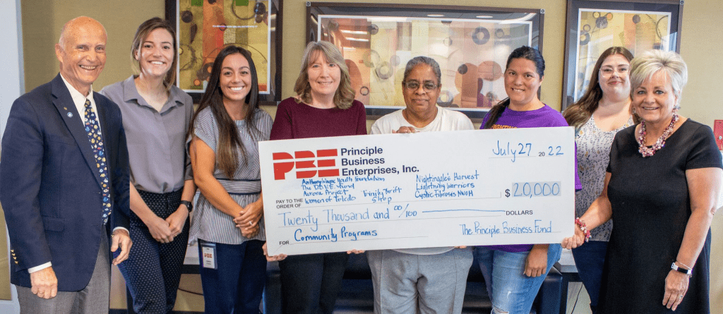 Community Involvement – Principle Business Enterprises